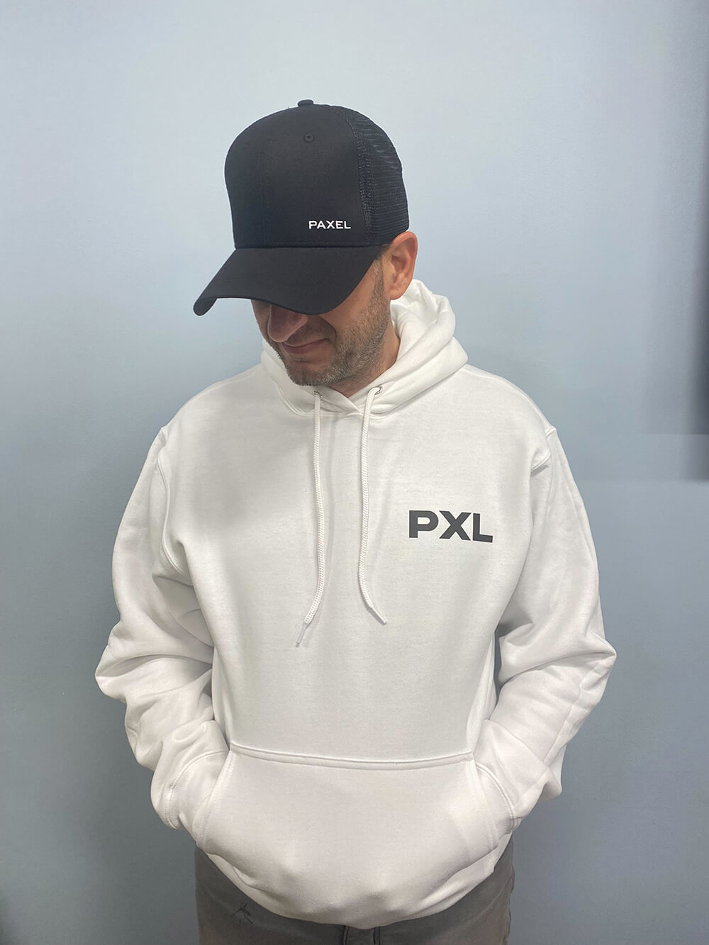 White – Front Small PXL - PAXEL